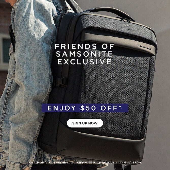 Samsonite Singapore | Luggage, Suitcases, Backpacks