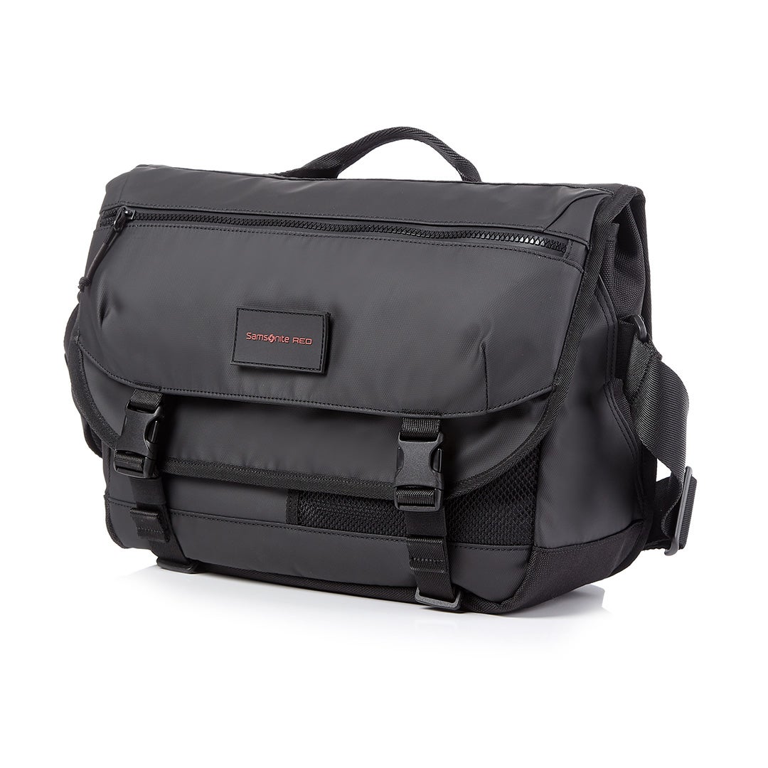 Messenger Bag 14" In Black | Stockton