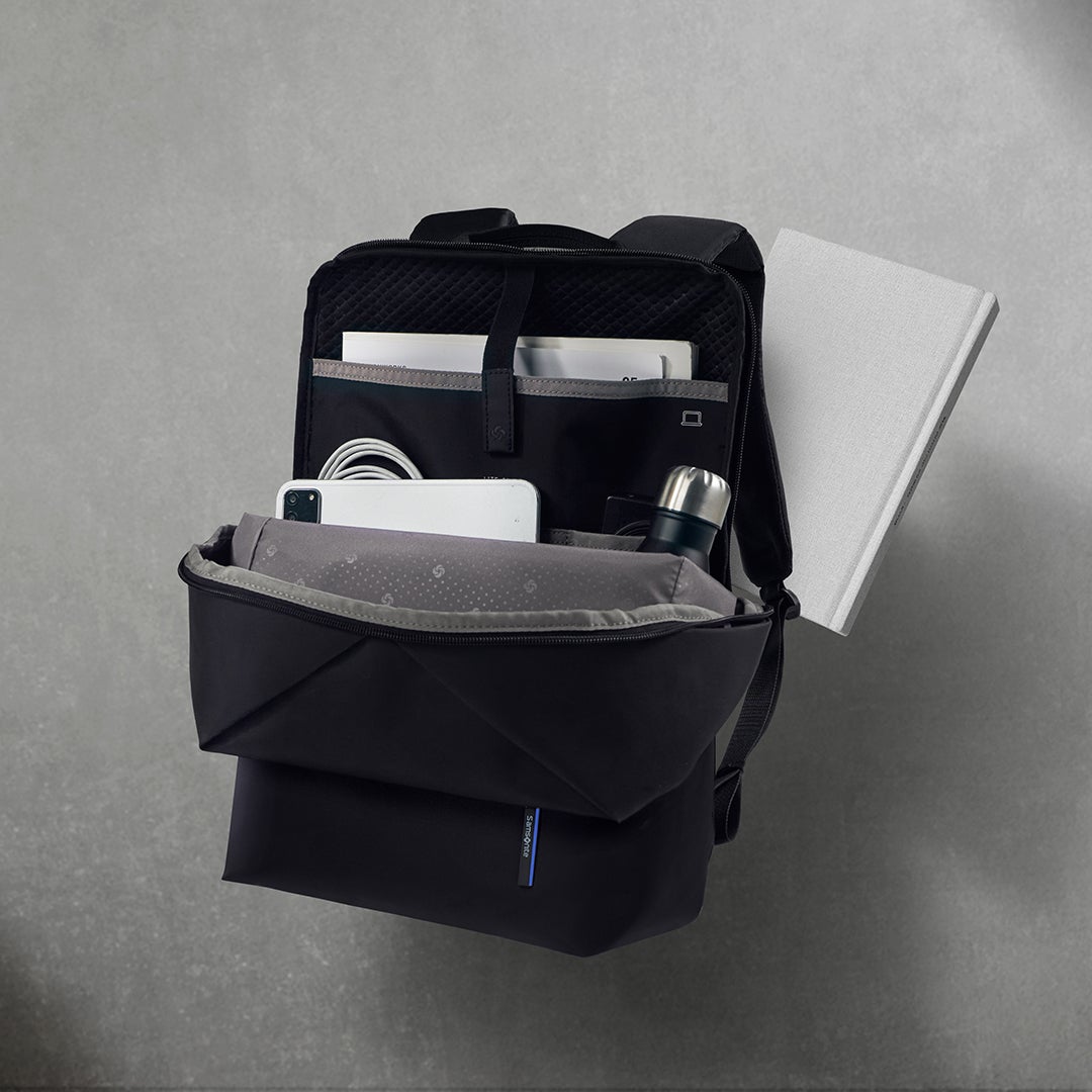 Lite Backpack 14" In Black | Lite Geo