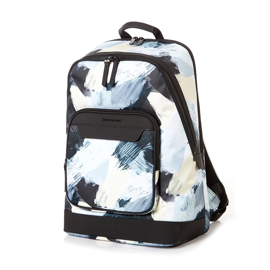 Samsonite Red Nobert Patterned Backpack