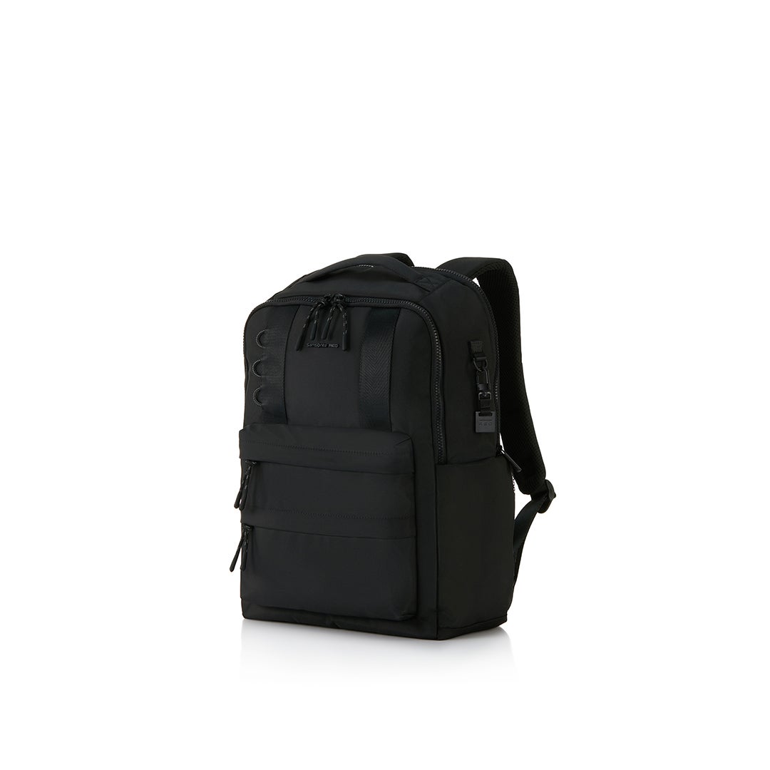 Rectangle Backpack 16" In Black | Lyndon