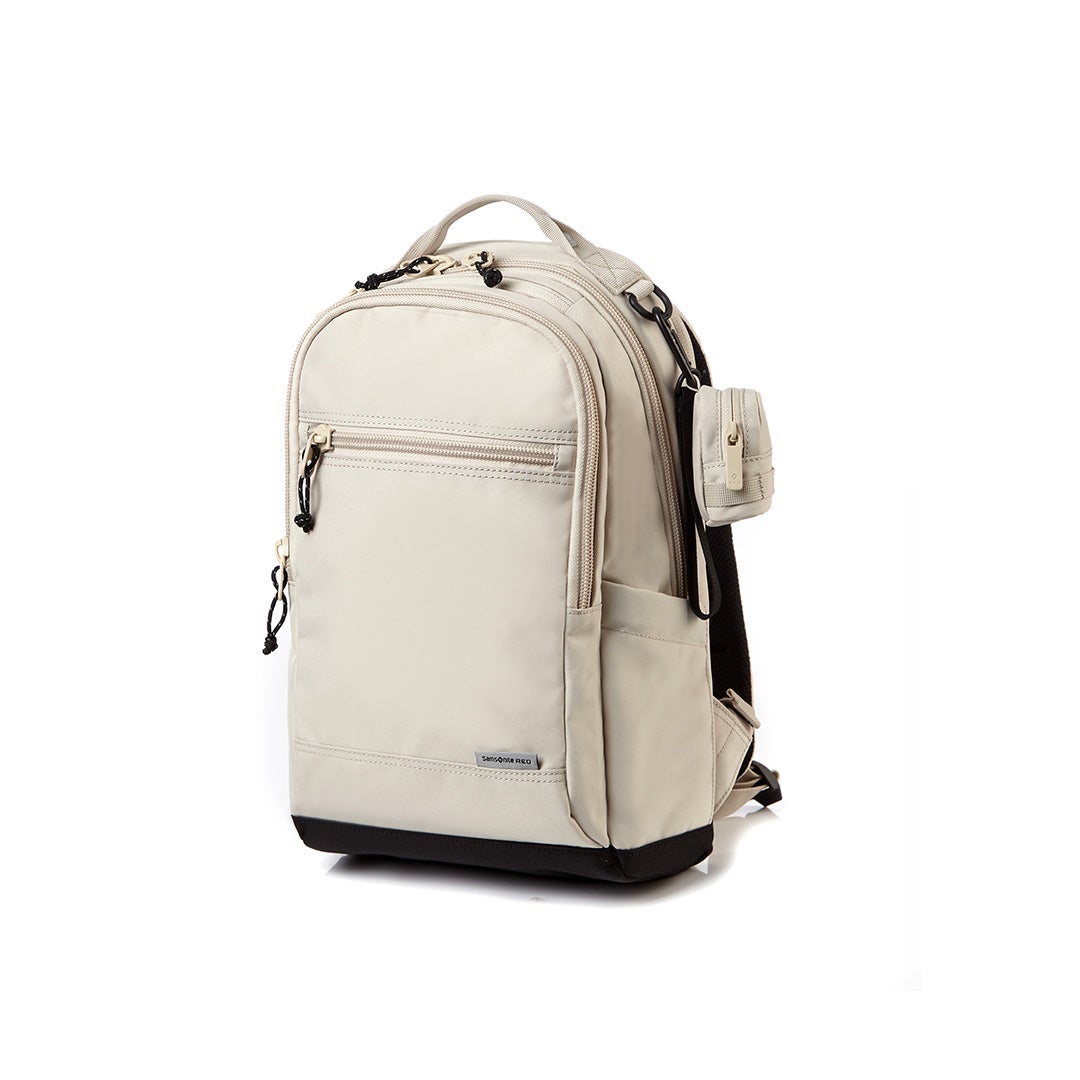 Backpack M 14" In Beige | Clynee