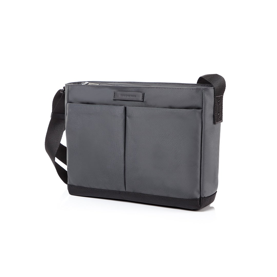 Messenger Bag In Dark Grey | Rogart